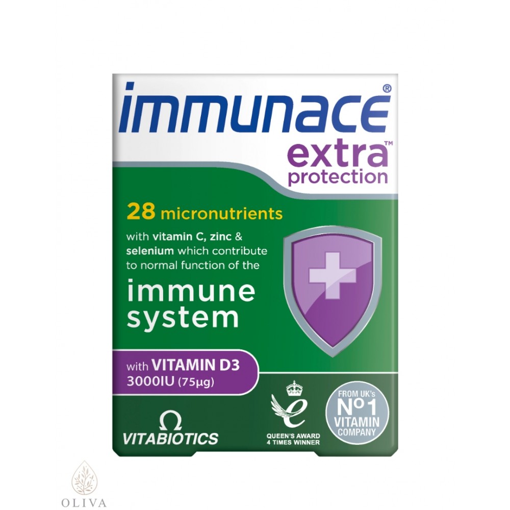 IMMUNACE EXTRA PROTECTION VITABIOTICS 30 TABLETA