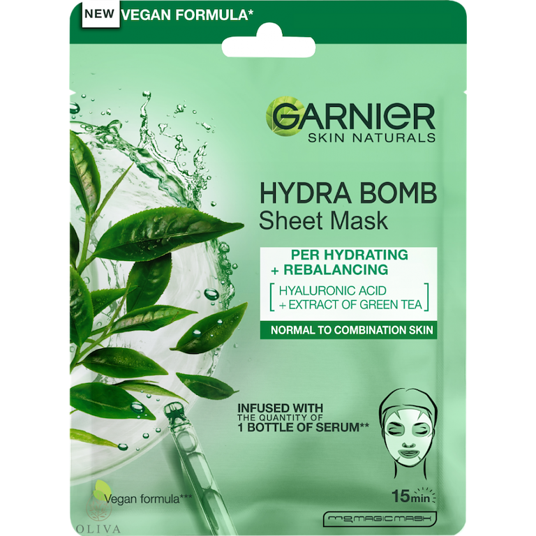 GARNIER SKIN NATURALS TISSUE MASK - MOISTURE+ FRESHNESS MASKA ZA LICE U MARAMICI