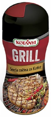 ZAČIN ZA GRILL KOTLET KOTANYI 80G STAKLO
ZAČIN ZA GRILL KOTLET KOTANYI 80G STAKLO