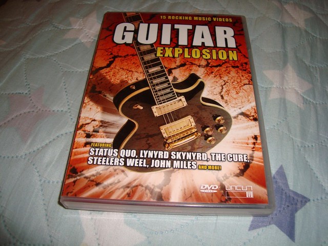 DVD - Guitar Explosion - 15 Rocking music videos -