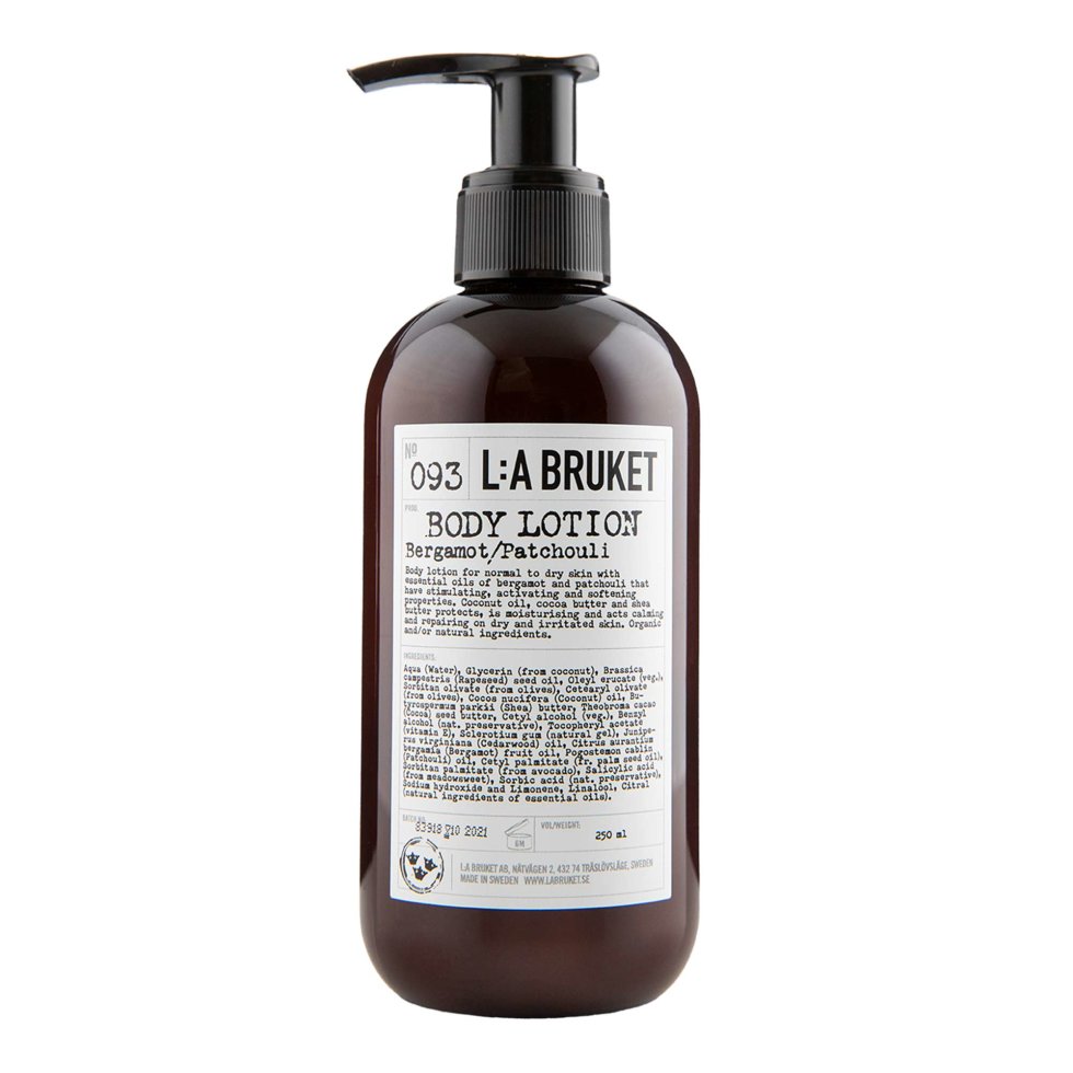 L:A Bruket 093 Body Lotion Bergamot Patchouli