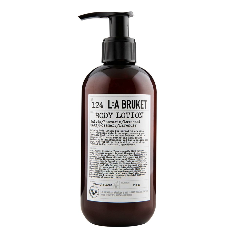 L:A Bruket 124 Body Lotion Sage Rosemary Lavender