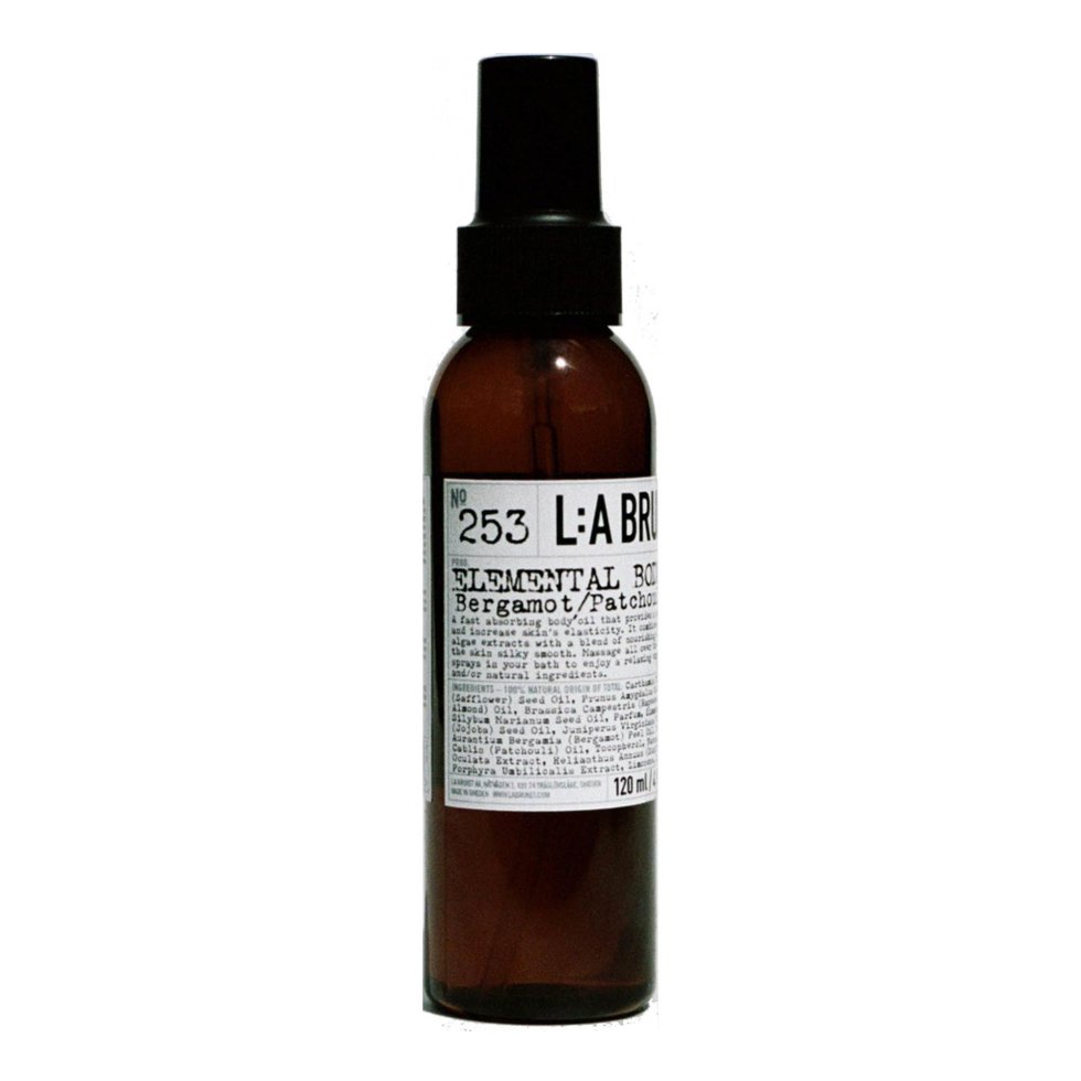 L:A Bruket 253 Elemental Body Oil Bergamot Patchouli