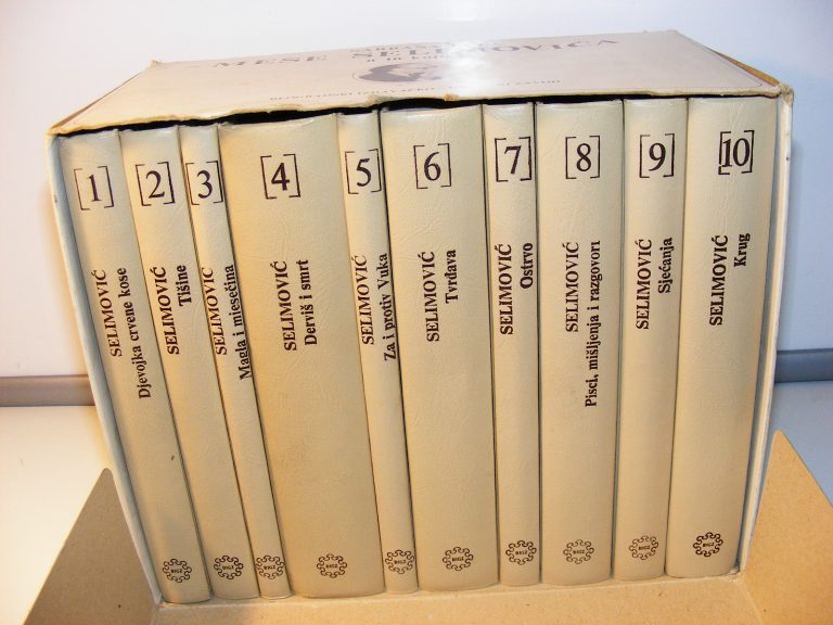 Mesa Selimovic Sabrana Dela 1-10 Komplet U Kutiji