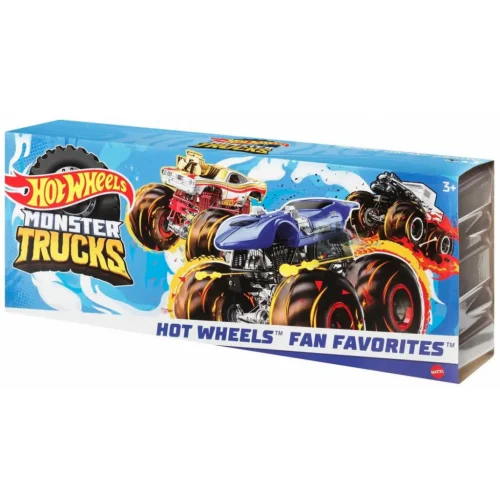 Hot Wheels 1:64 Monster Truck 3u1
Hot Wheels 1:64 Monster Truck 3u1