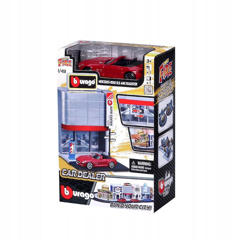 Burago set Street Fire 1:43 18/31501
Burago set Street Fire 1:43 18/31501