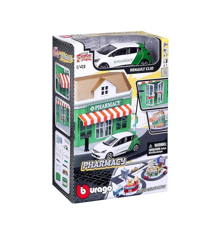 Burago set Street Fire 1:43
Burago set Street Fire 1:43