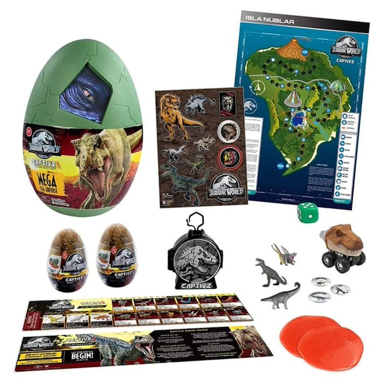 Jurassic World Captivz Mega Jaje-Clash Edition
Jurassic World Captivz Mega Jaje-Clash Edition