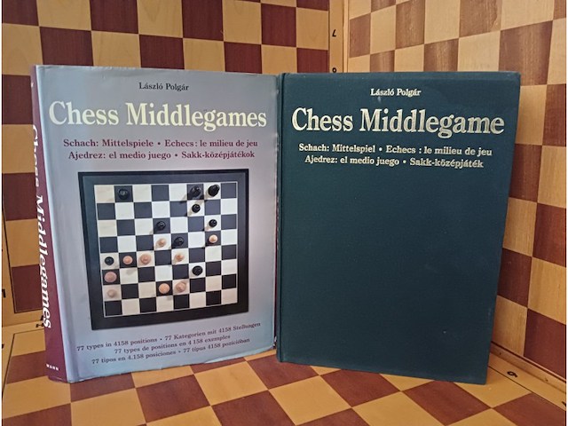 Laslo Polgar - CHESS MIDDLEGAMES (sah)