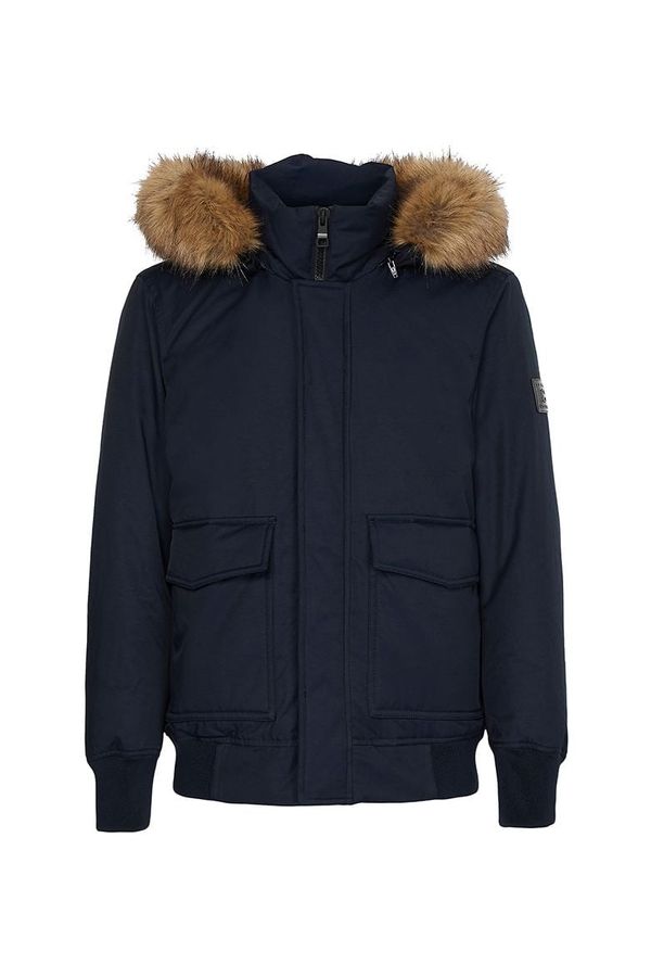 JACKET - TOMMY HILFIGER ROCKIE DOWN BOMBER BLUE