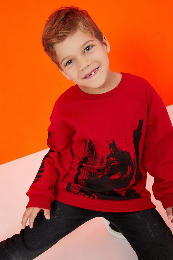 KOTON BOYS RED SWEATSHIRT