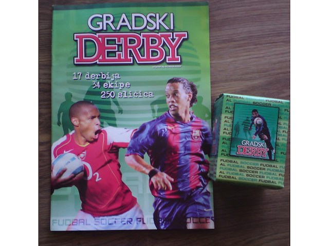 SCHOOL/ Gradski derbi Album + kutija slicica