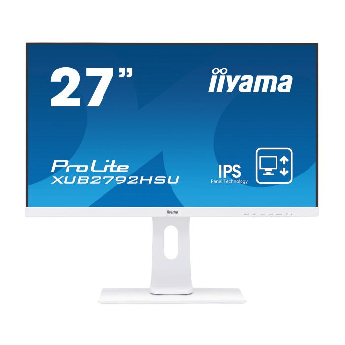 Monitor 27" Iiyama ProLite XUB2792HSU-W6 IPS 1920x1080/100Hz/0.4ms/HDMI/DP/USB