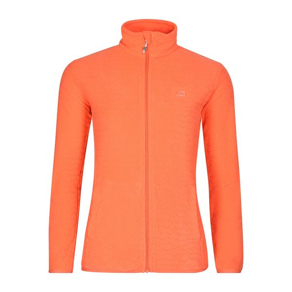 WOMEN'S FLEECE SWEATSHIRT ALPINE PRO SIUSA FRESH SALMON