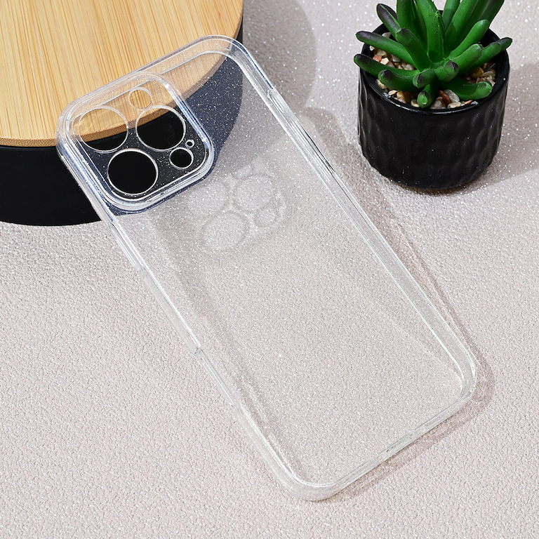 Zastitna maska (futrola) Sparkle Dust - iPhone 16 Pro Max 6.9 Transparent