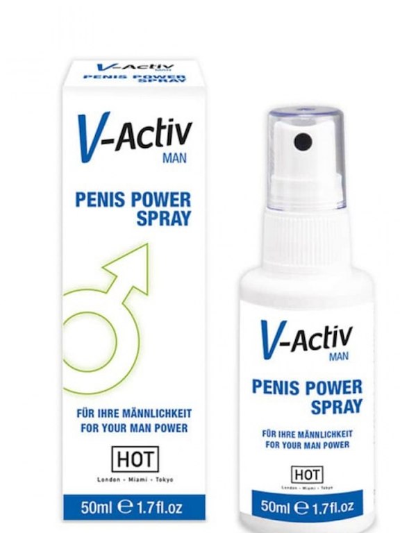 HOT V-Activ Penis Power Spray for men 50 ml