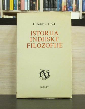 ISTORIJA INDIJSKE FILOZOFIJE – ĐUZEPE TUČI