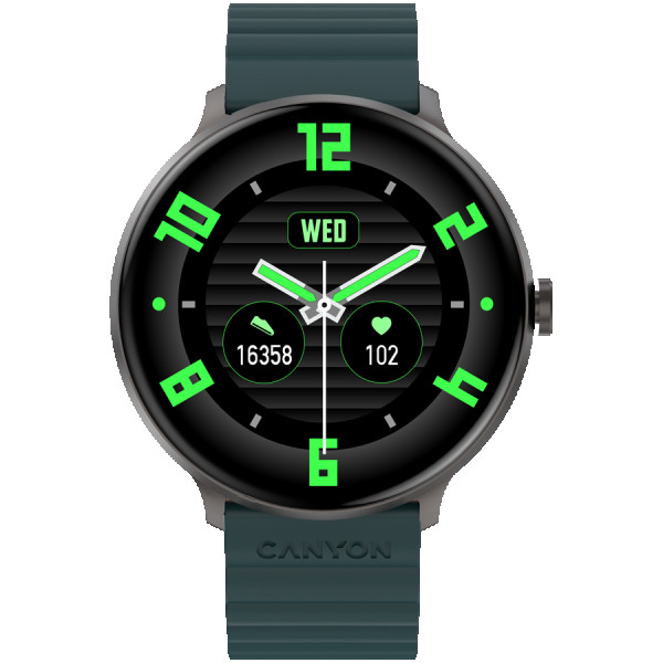 CANYON smart watch Jacky SW-69 Green Orange ( CNS-SW69BG )