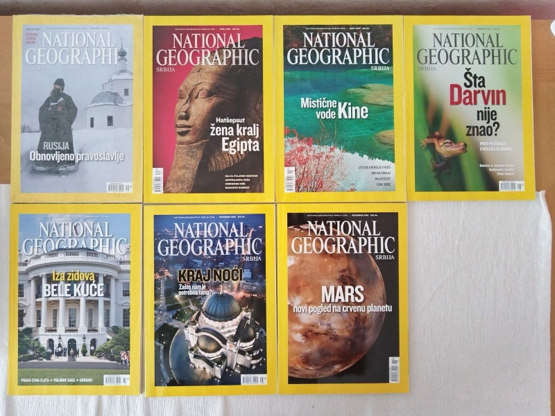 NACIONALNA GEOGRAFIJA ČASOPISI