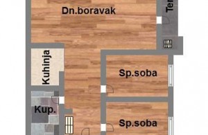 Urbana vila na Klisi odlična gradnja! -59m2