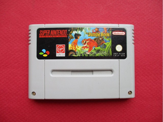 SNES The Jungle Book - igrica