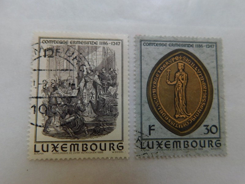 LUXEMBOURG 1986 KOMPLET SERIJA