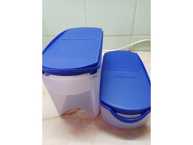 Tupperware set posuda za suve začine, novi ovali