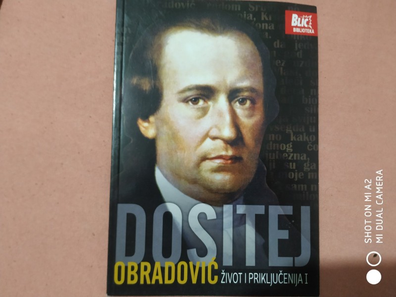 Knjiga Dositej Obradović Život i priključenija l