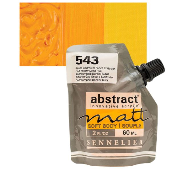 Sennelier Abstract Abstract matt 60ml- Cad Yellow deep Hue