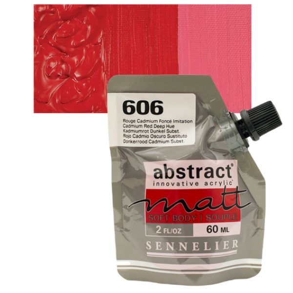 Sennelier Abstract Abstract matt 60ml- Cadmium Red Deep Hue