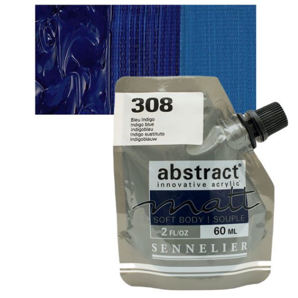 Sennelier Abstract Abstract matt 60ml- Indigo Blue