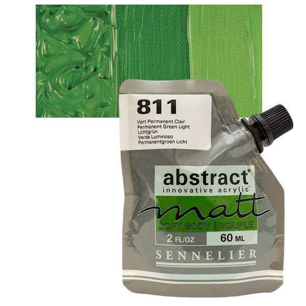 Sennelier Abstract Abstract matt 60ml- Permanent Green Light