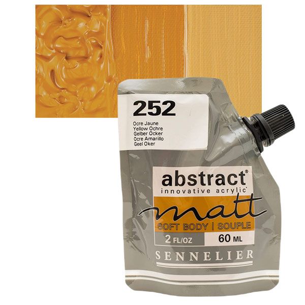 Sennelier Abstract Abstract matt 60ml- Yellow Ochre