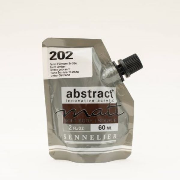 Sennelier Abstract Abstract matt 60ml-TOB- Burnt Umber