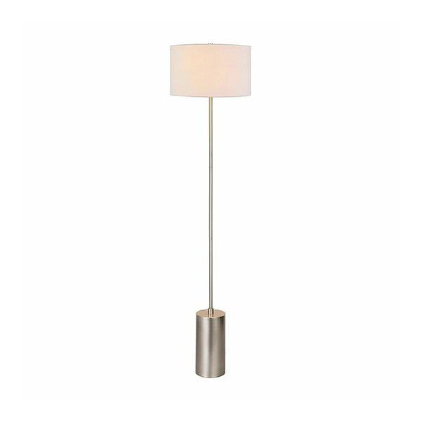 Podna lampa 1xE27 M48-SN/BG mat hrom+bež