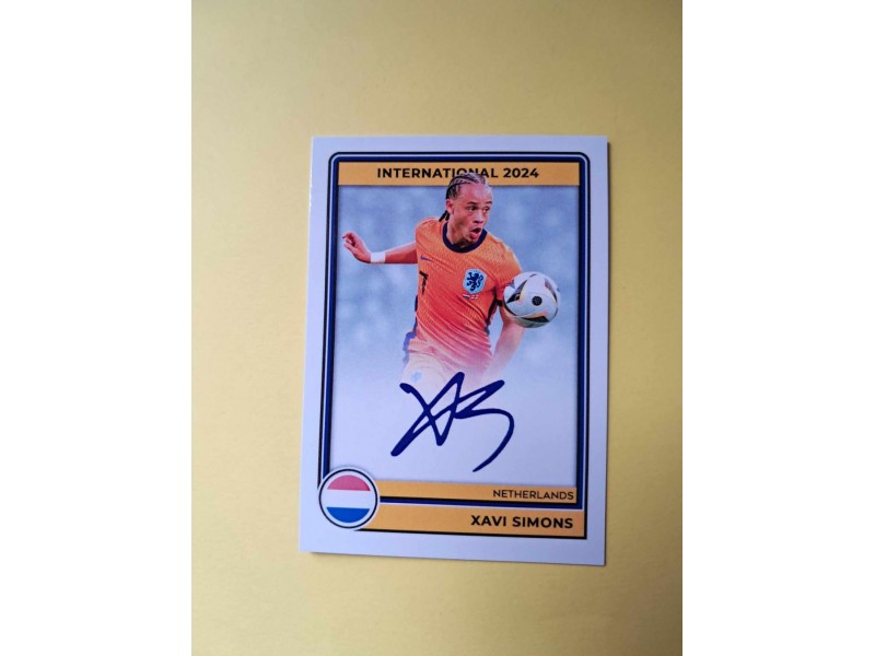 XAVI SIMONS AUTO Euro 2024 international Outdoor