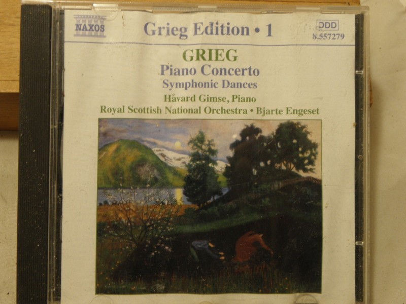 HAVARD GIMSE - EDVARD GRIEG PIANO CONCERTO (2003/4)