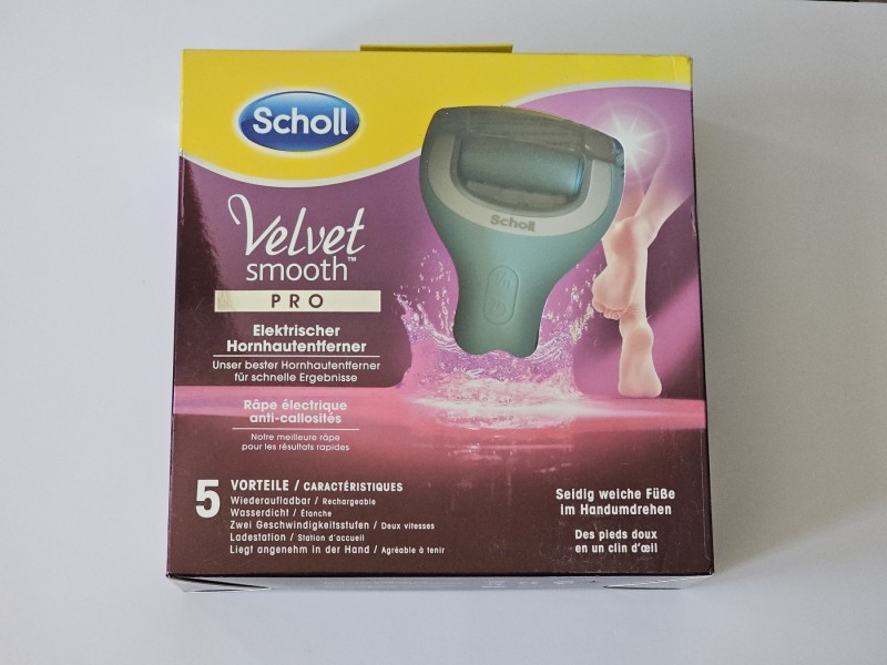 Scholl Velvet Smooth PRO Elektricna Turpija za pete