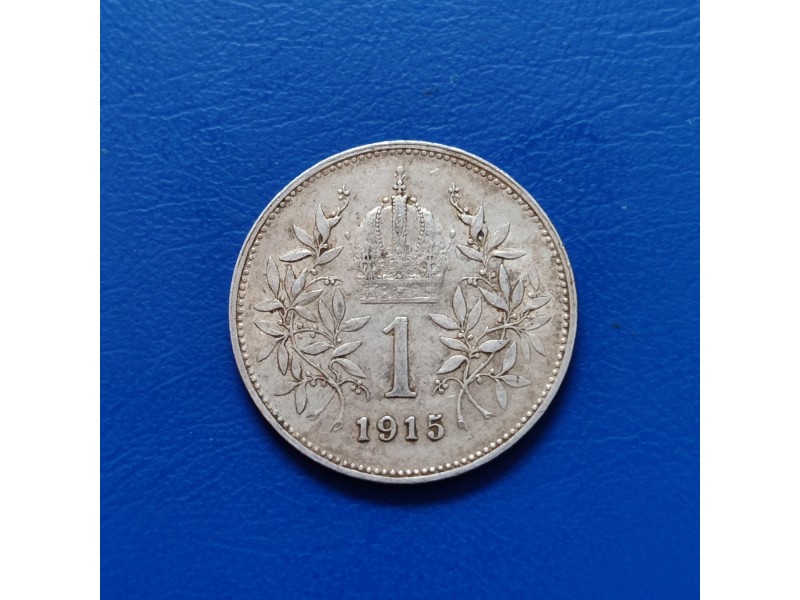 1 CORONA 1915 srebro