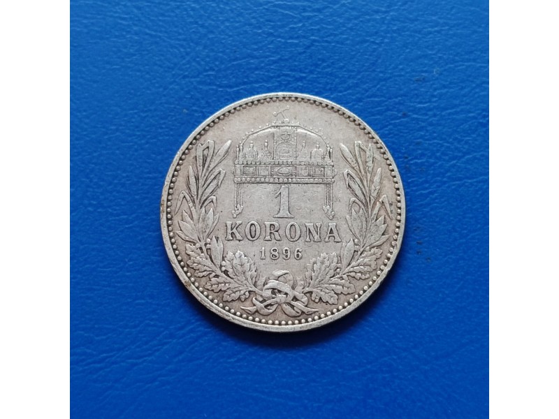 1 KORONA 1896 srebro