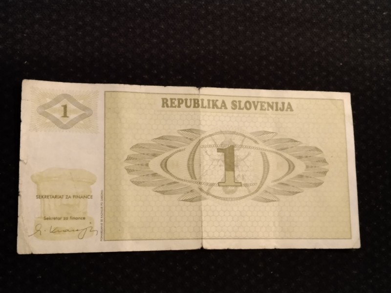 1 tolar slovenija