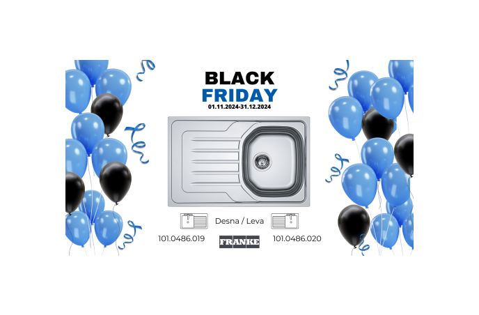 Black Friday Akcija - Korito sudopera - Franke - Onda Line OLX 611-79 - Inox - Leva/Desna