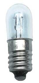 Sijalica E10, tubularna, 6V, 300mA, 1.8W