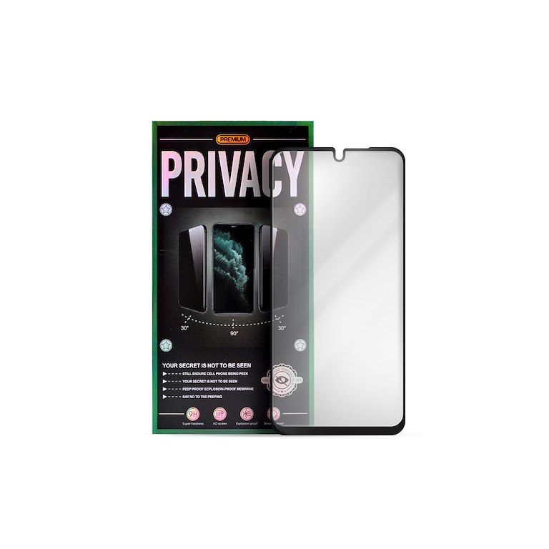 Nalepnica Display-a Glass PRIVACY 5D FULL GLUE for SM-A065F (Galaxy A06)