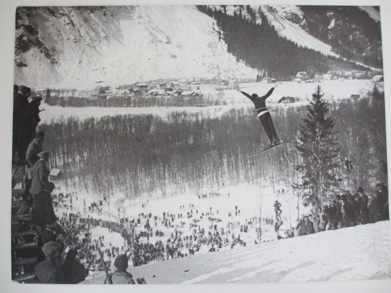 Fotografija Zimske O. Igre Chamonix Tullin Thams 1924