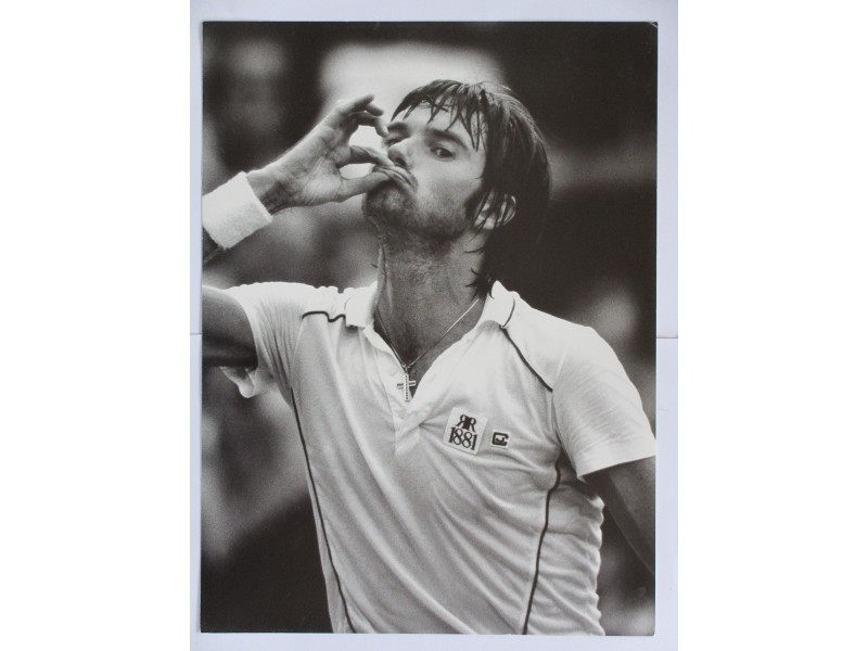 Fotografija Tenis Roland-Garros Jimmy Connors 1981.