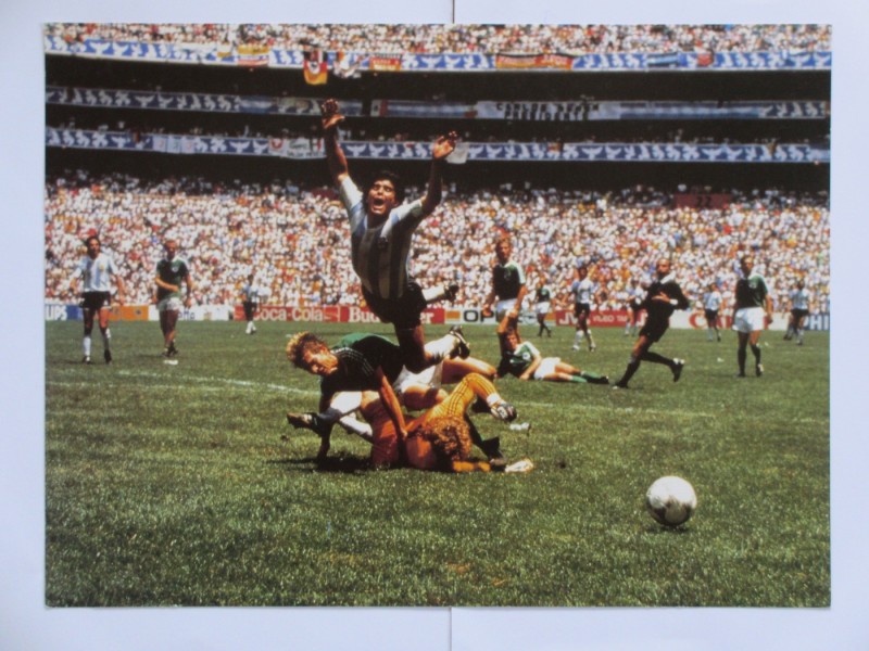 Fotografija Diego Maradona World Cup Mexico 1986.