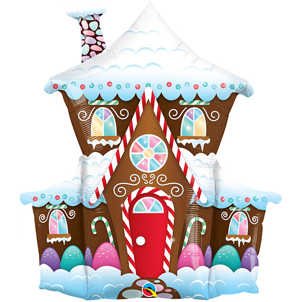 14945
37″ Shape Decorated Gingerbread House