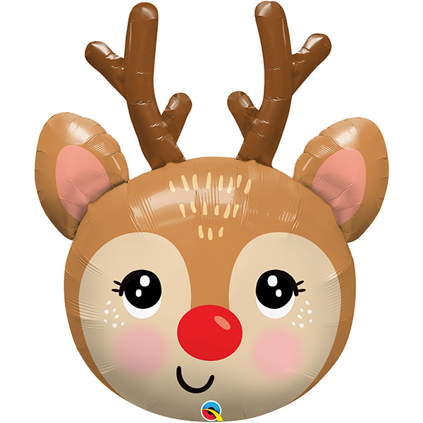 14976
35″ Shape Red Nosed Reindeer Head