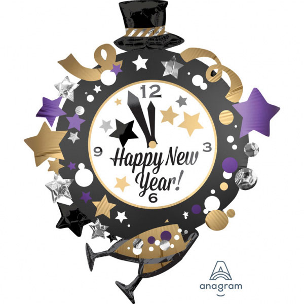 3832101
SuperShape Happy New Year Clock